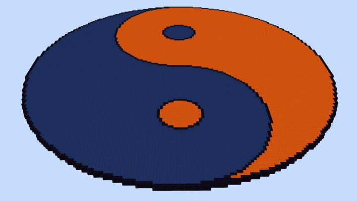 Yin and Yang Minecraft Map