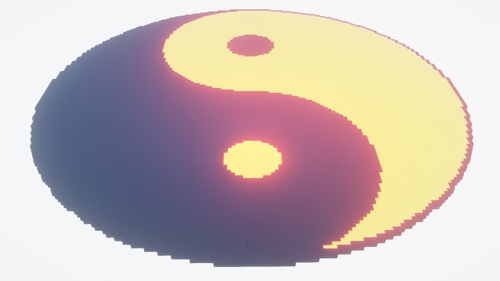 Yin and Yang Minecraft Map