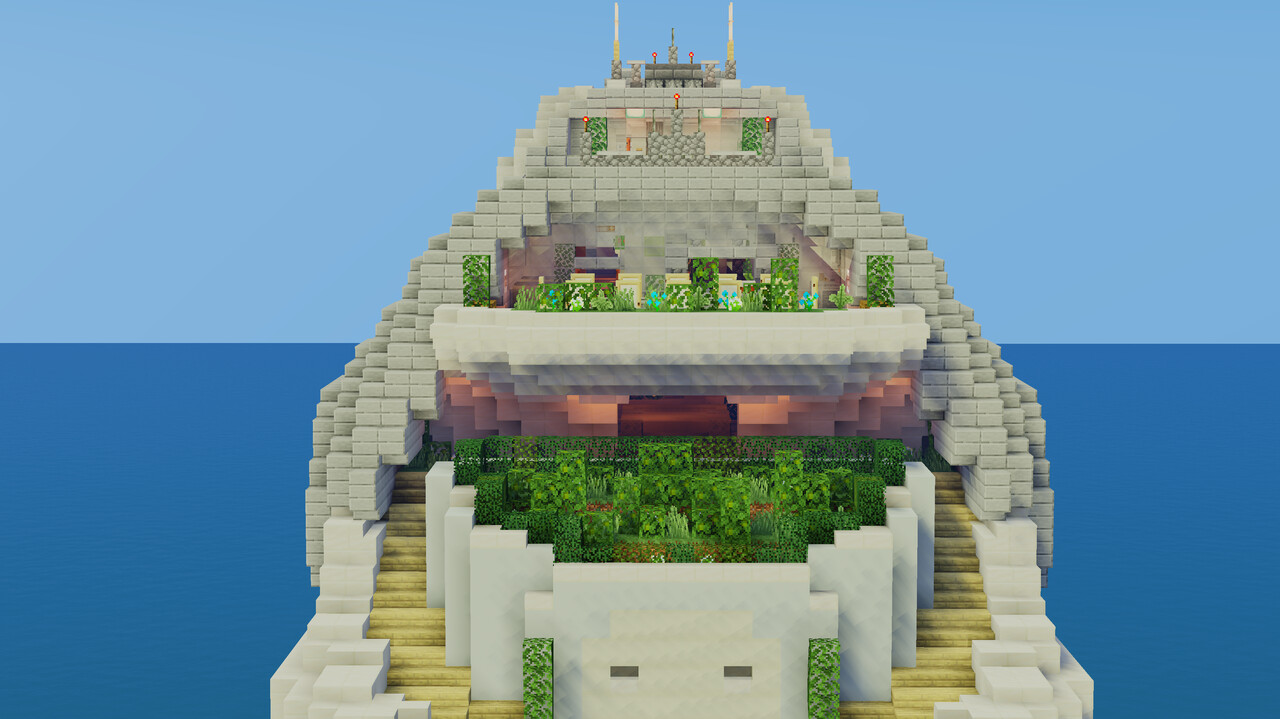 Algae [A Fictional Ecopunk Superyacht] Minecraft Map