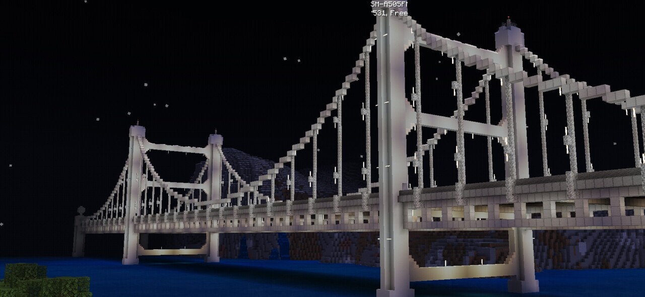 Suspension bridge | Asma körpü Minecraft Map