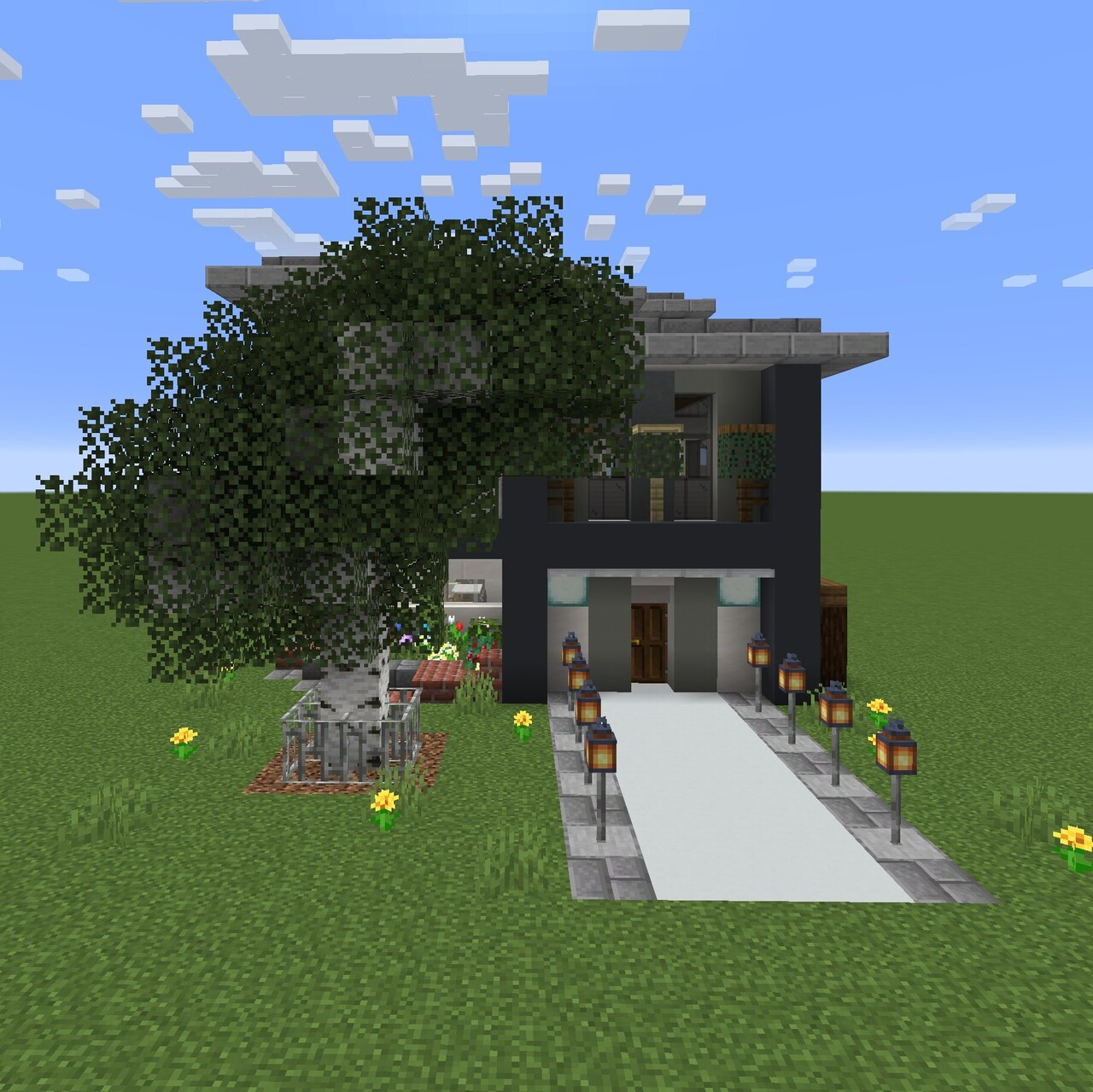 2x1 House Minecraft Map