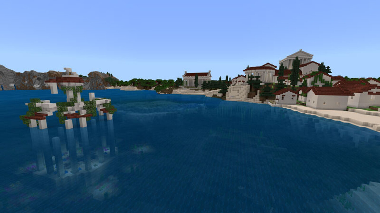 Greek City Minecraft Map