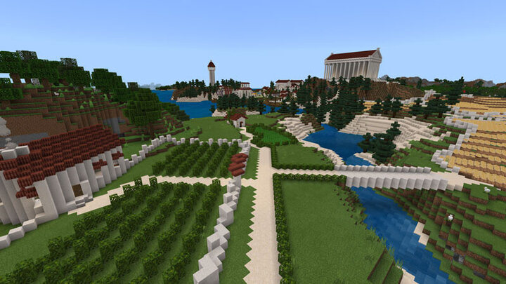 Greek City Minecraft Map
