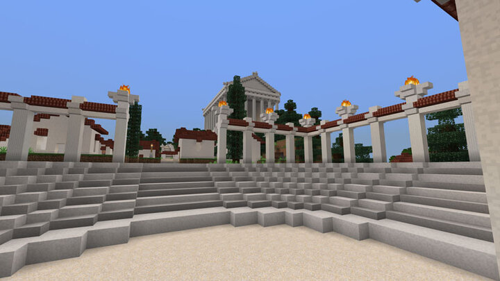 Greek City Minecraft Map