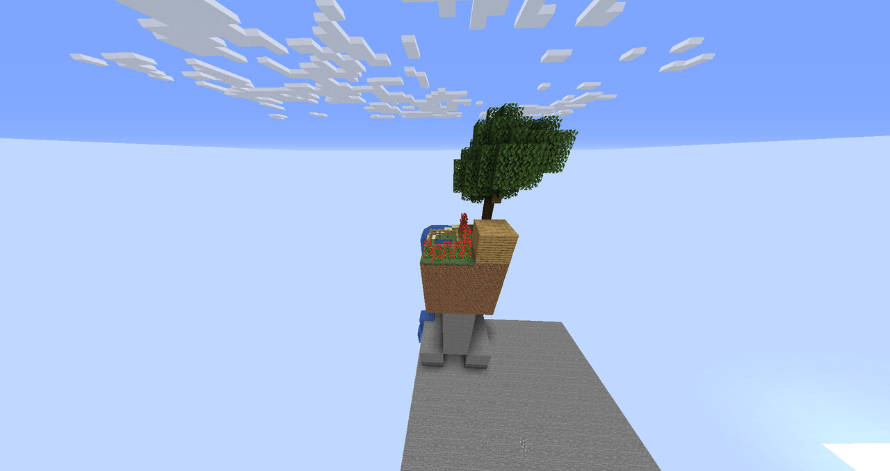 Passive Creeper Survival Minecraft Map