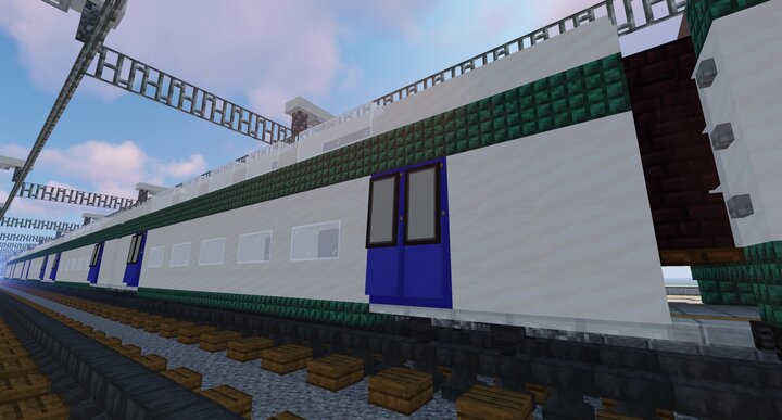 Trenitalia FS Class E.464 w/coaches Minecraft Map