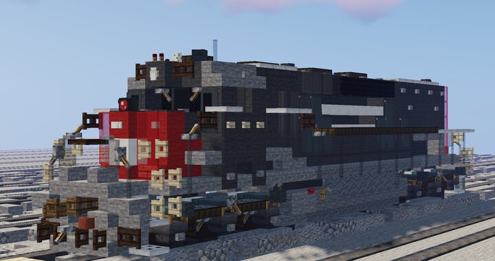 Southern Pacific EMD SD40T-2 Diesel Road Switcher Minecraft Map