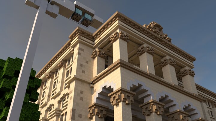 Stalin's architecture. THE USSR. Minecraft Map