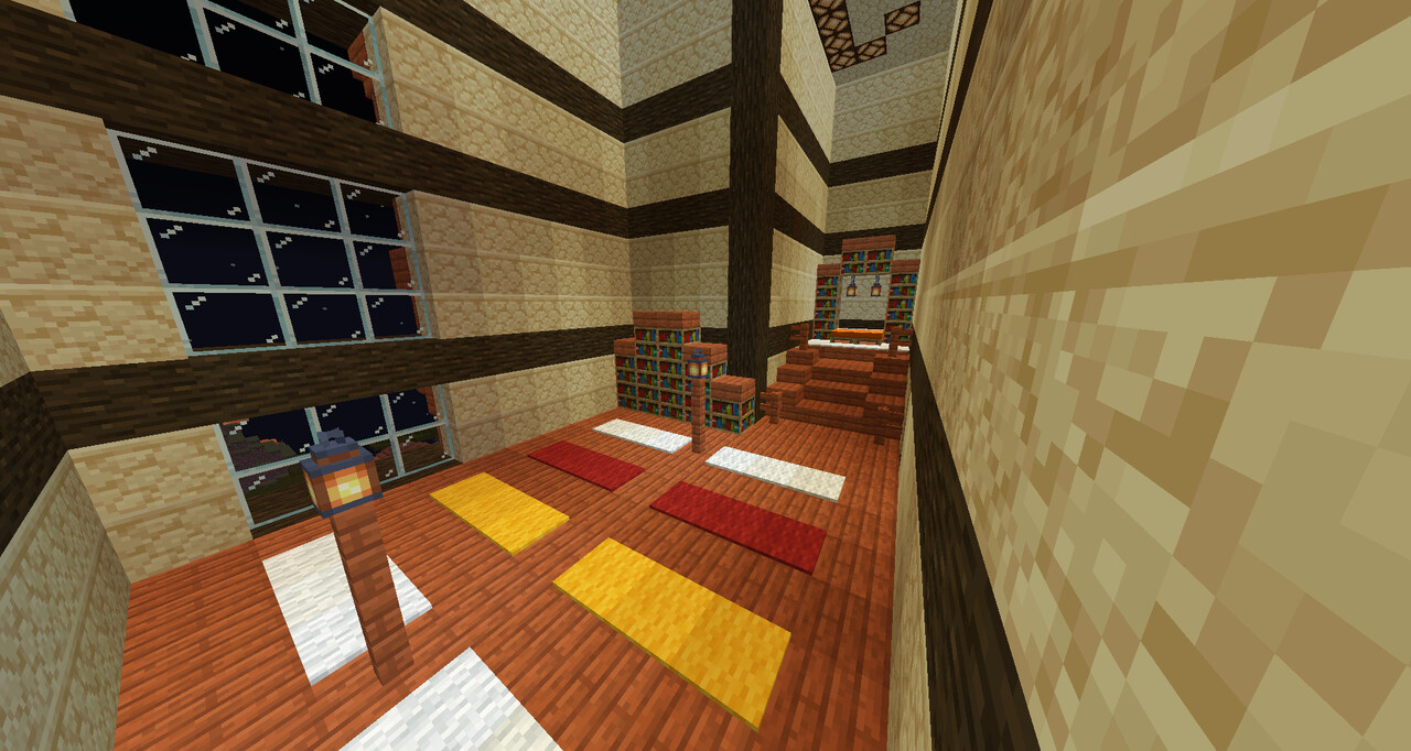 Hillside Acacia Temple Minecraft Map