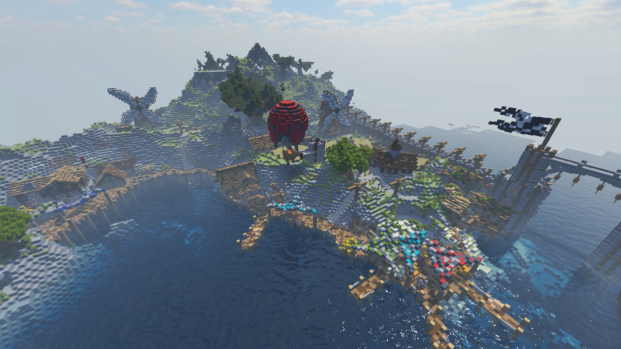 Fantasy pirate cove [Download] [DNF] Minecraft Map