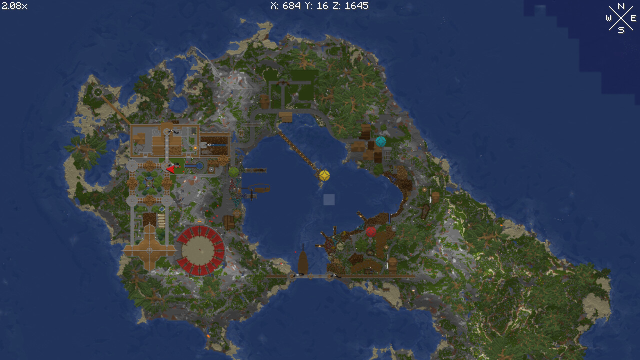 Fantasy pirate cove [Download] [DNF] Minecraft Map