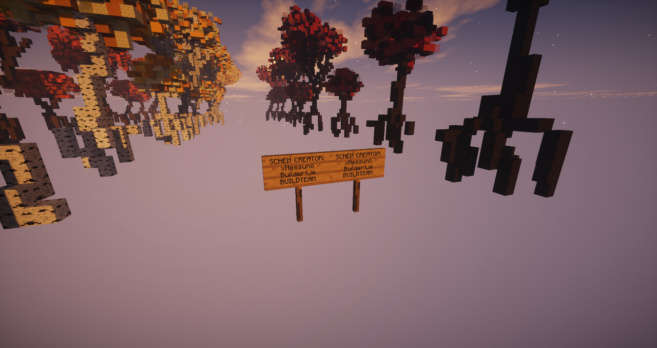 ||Minecraft|| Autumn Tree pack ||xNessuno|| Minecraft Map