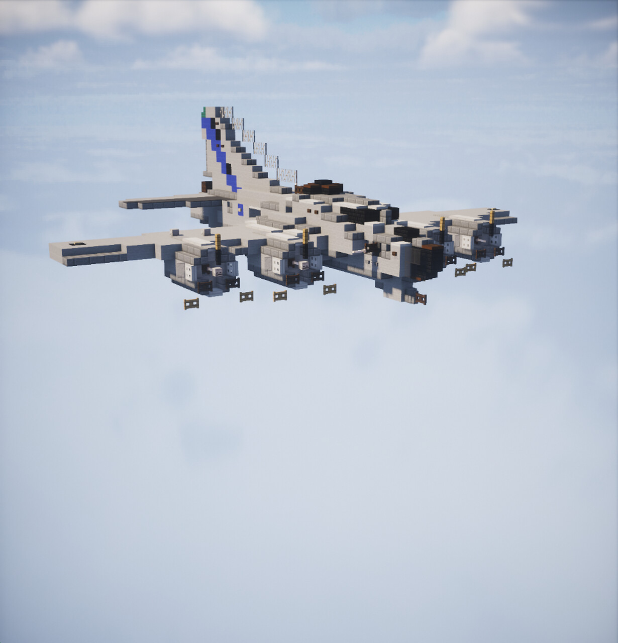 Boeing b-17g Flying Fortress Minecraft Map