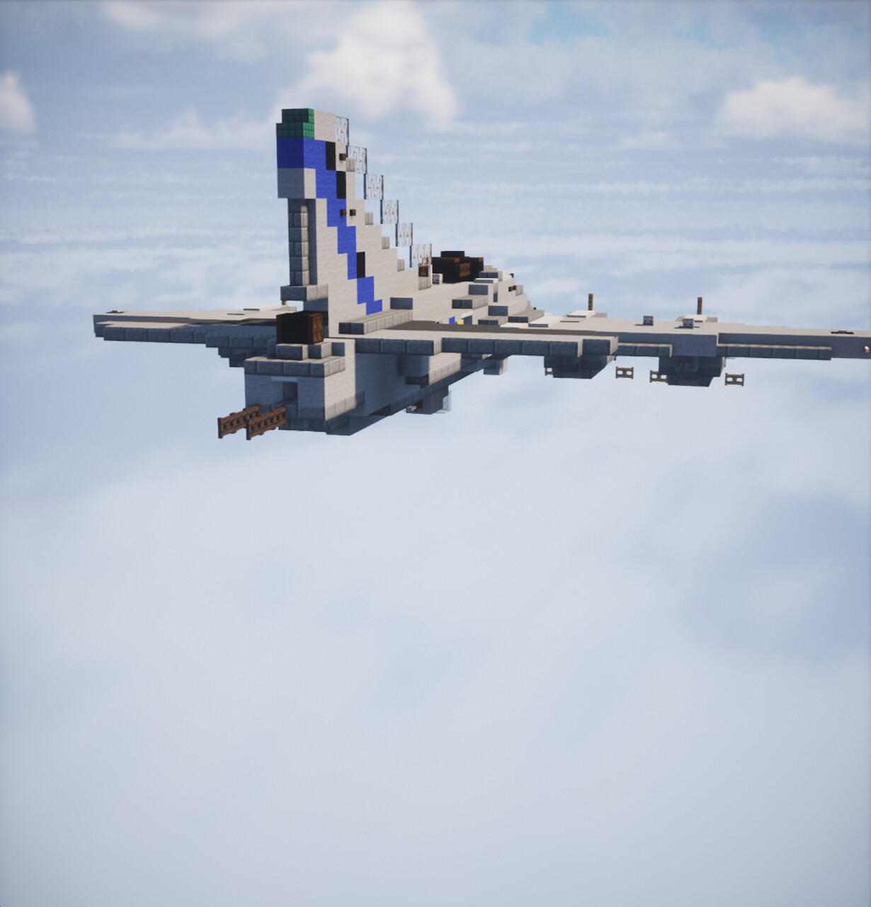 Boeing b-17g Flying Fortress Minecraft Map