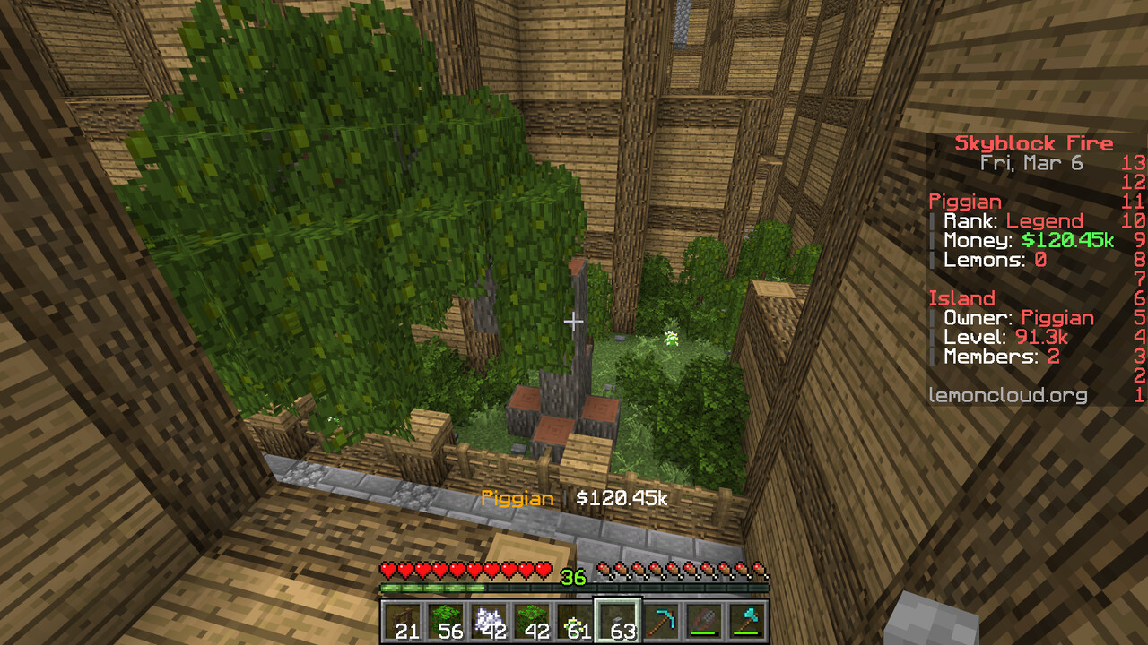 My 5x5 Chunk Island Minecraft Map