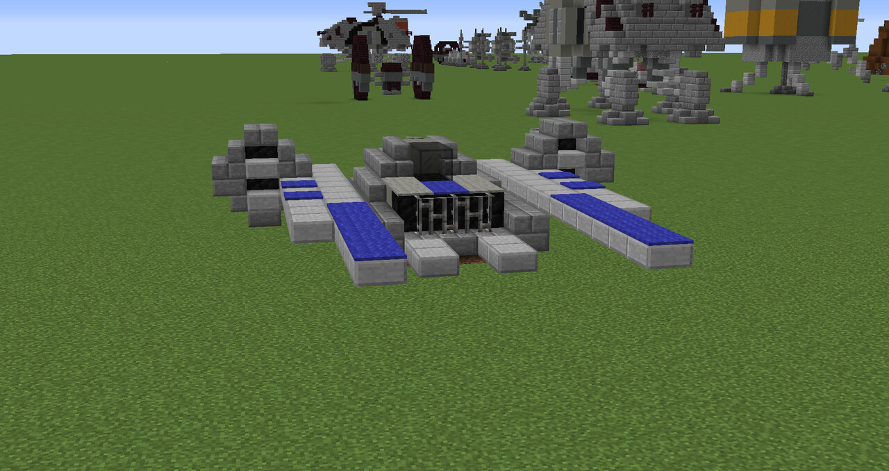 U-Wing gunship | Minecraft 1.12.2 [DOWNLOAD] Minecraft Map
