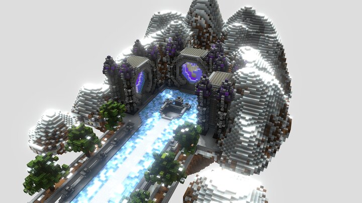 Winter island spawn V20 [3/6] Minecraft Map