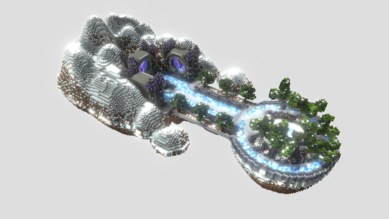 Winter island spawn V20 [3/6] Minecraft Map
