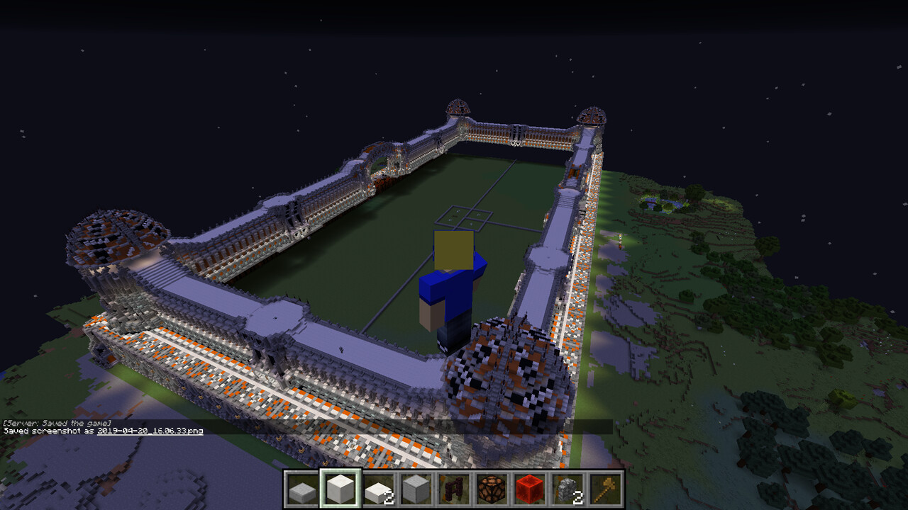 Survival Server Spawn Minecraft Map