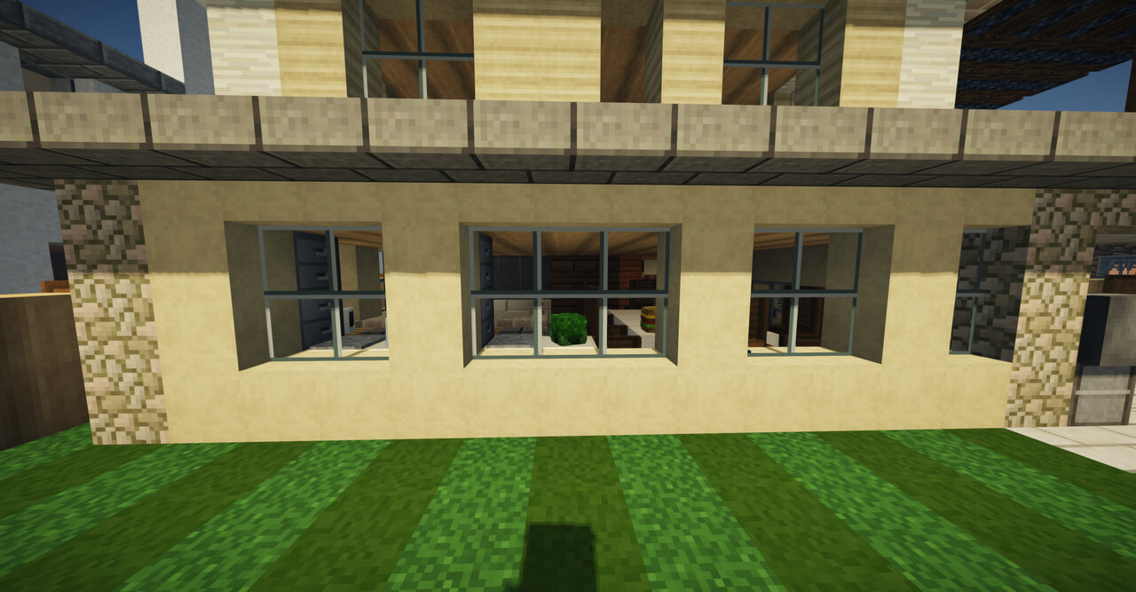 An upper middle class home #3 - The mediterranean Minecraft Map