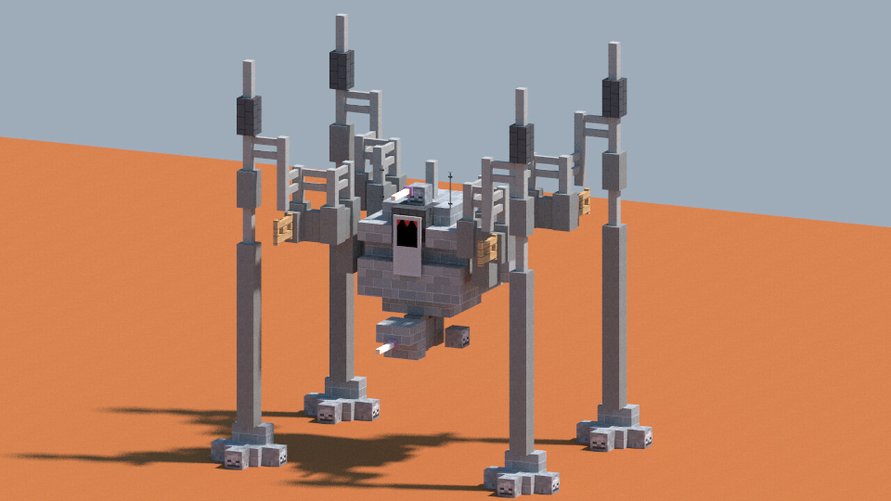 StarWars OG-9 homing spider droid/walker [With download] Minecraft Map