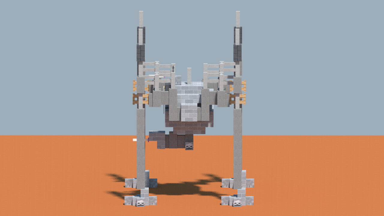 StarWars OG-9 homing spider droid/walker [With download] Minecraft Map