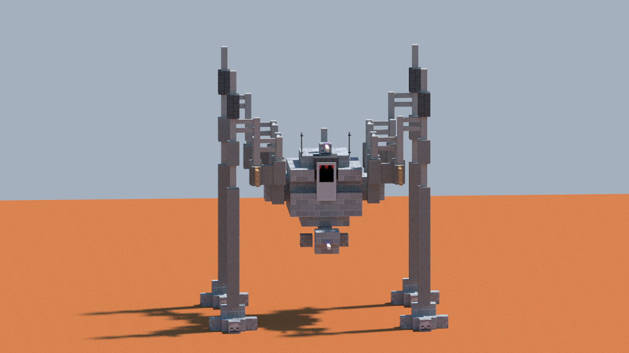 StarWars OG-9 homing spider droid/walker [With download] Minecraft Map