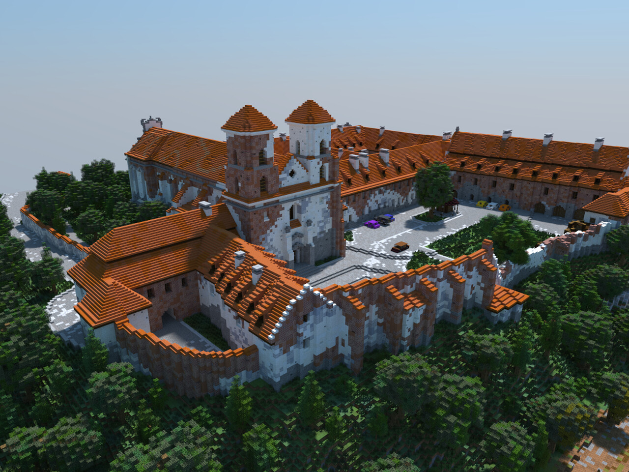 Tyniec Abbey Minecraft Map