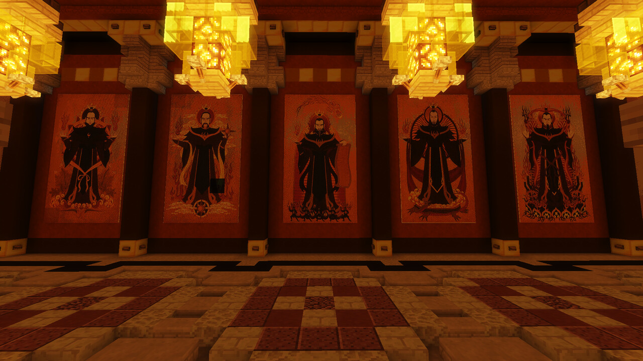 | Fire Nation Royal Palace - Avatar: The Last Airbender | Minecraft Map