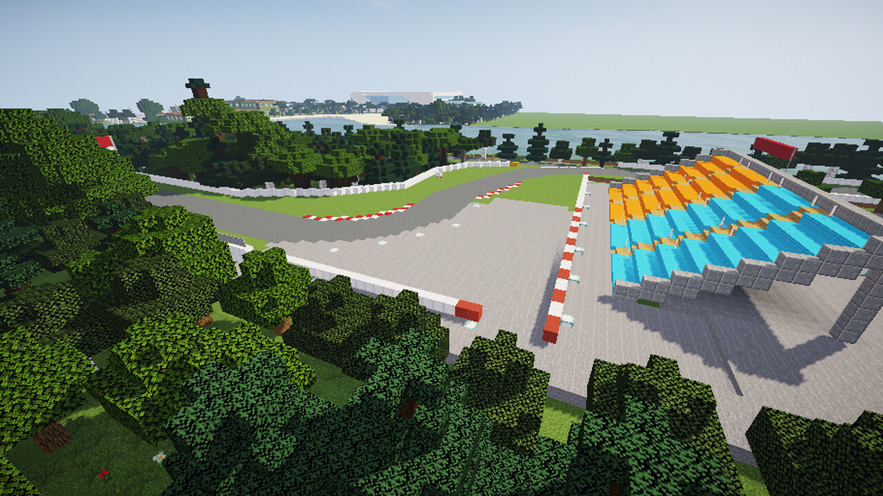 Canadian Grand Prix - Circuit Gilles Villeneuve Minecraft Map