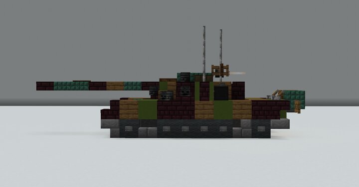 PT-91 Twardy (1.5:1 scale) Minecraft Map