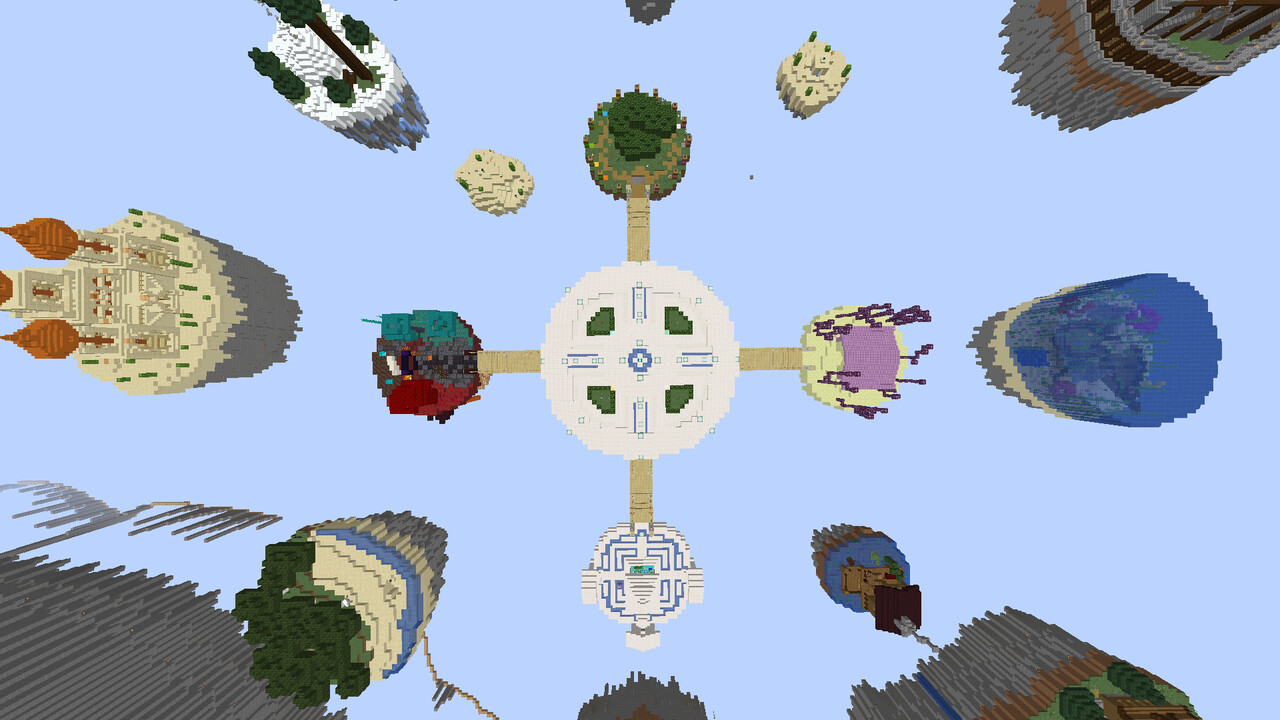 Find The Button: Structures of Minecraft (Prototype) Minecraft Map