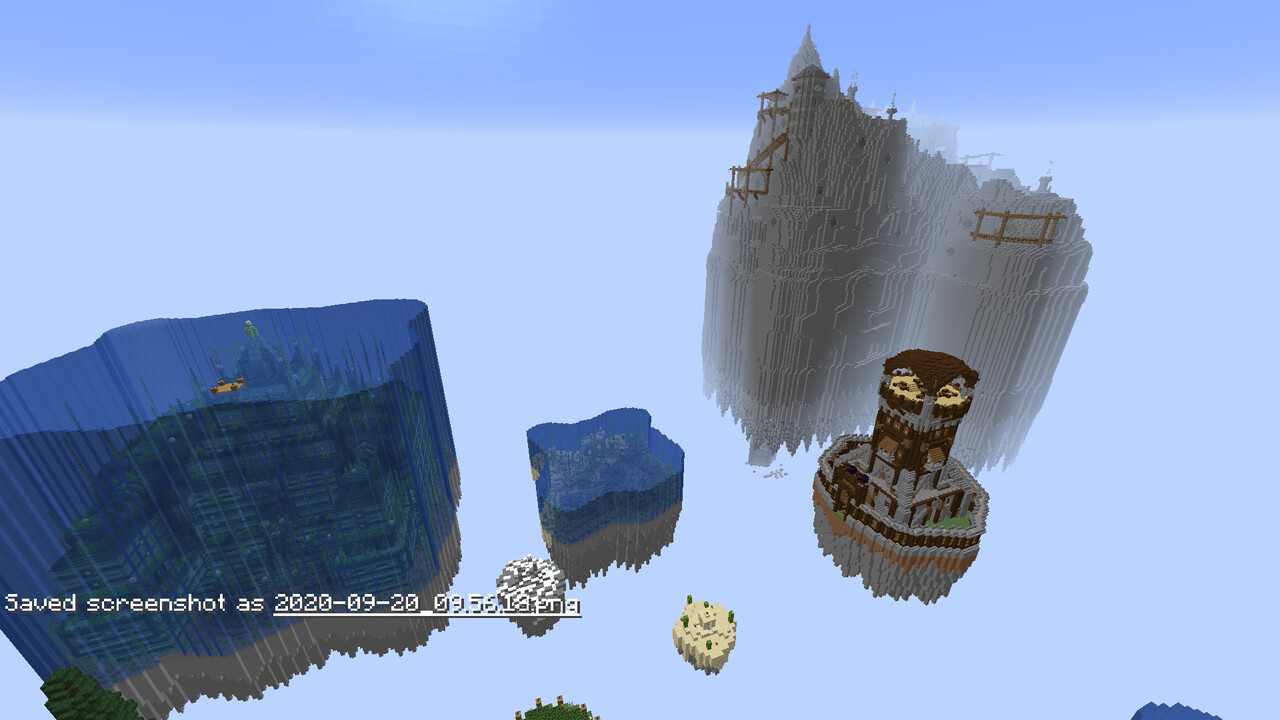 Find The Button: Structures of Minecraft (Prototype) Minecraft Map