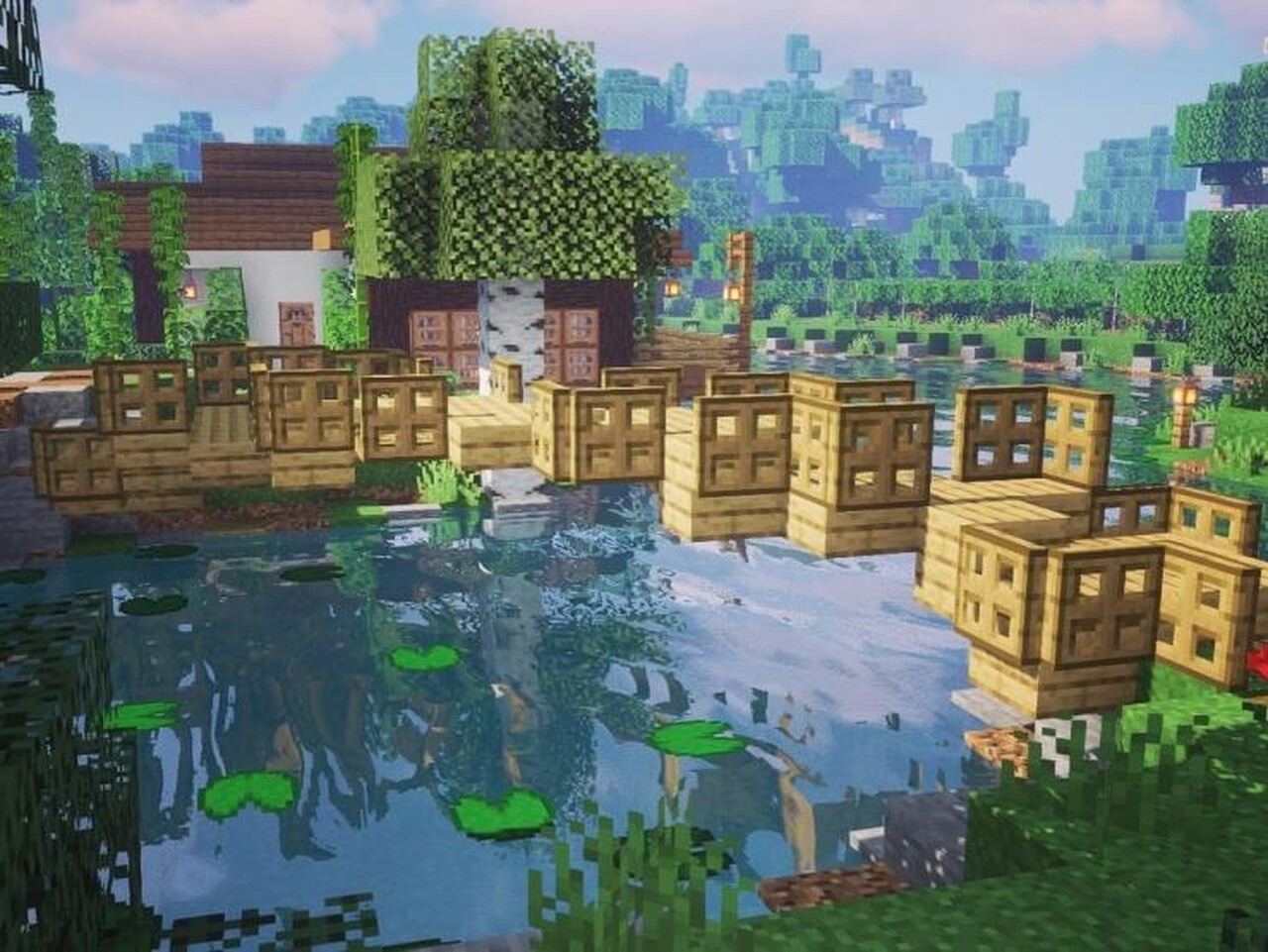 My humble settlement Minecraft Map