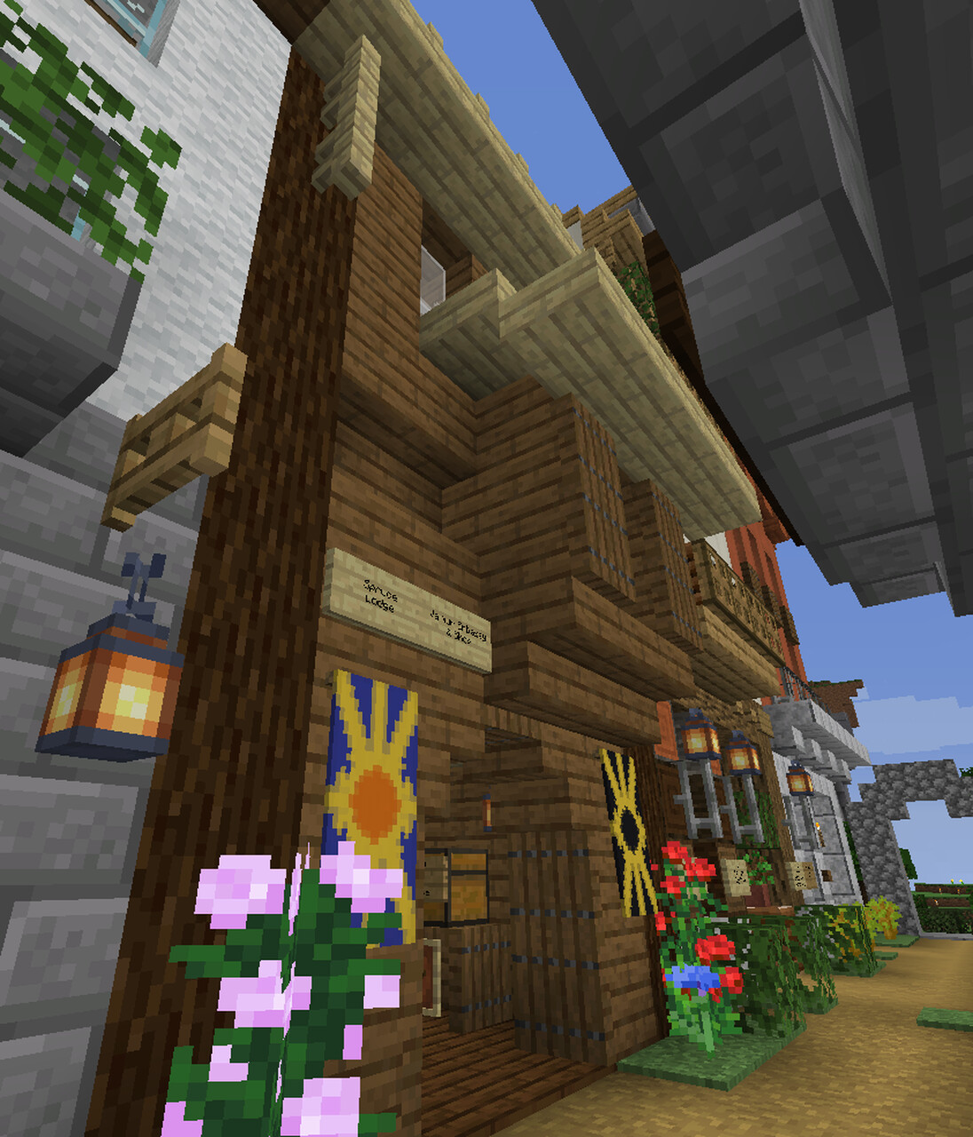 Spruce Lodge Minecraft Map