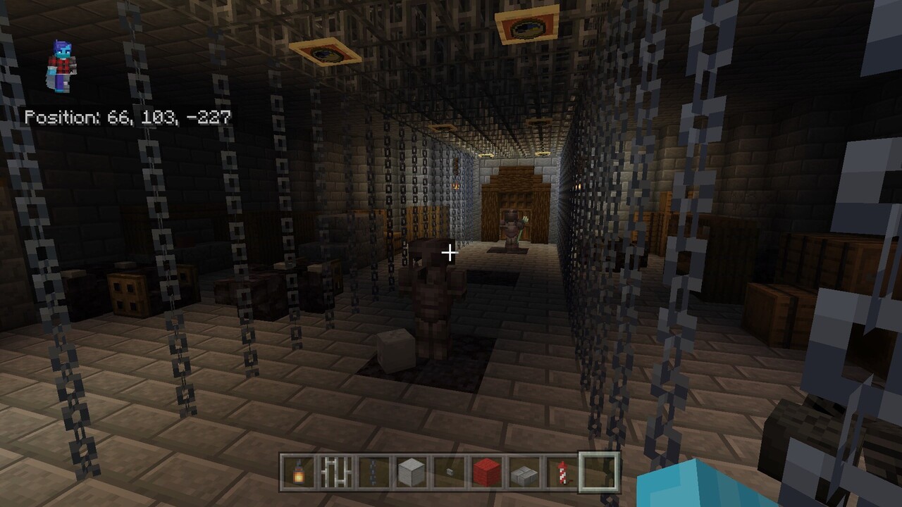 Snow peak ruins full interior Minecraft Map
