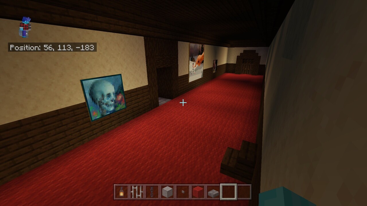 Snow peak ruins full interior Minecraft Map