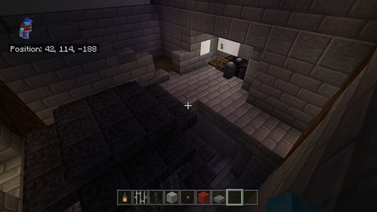 Snow peak ruins full interior Minecraft Map