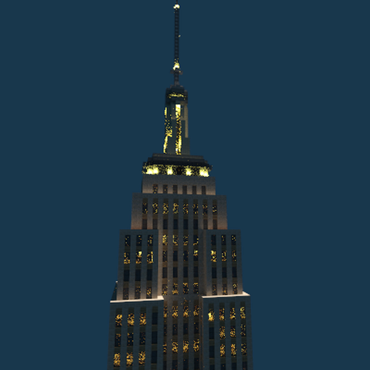 Empire State Building, Midtown Manhattan - New York USA | Minecraft ...