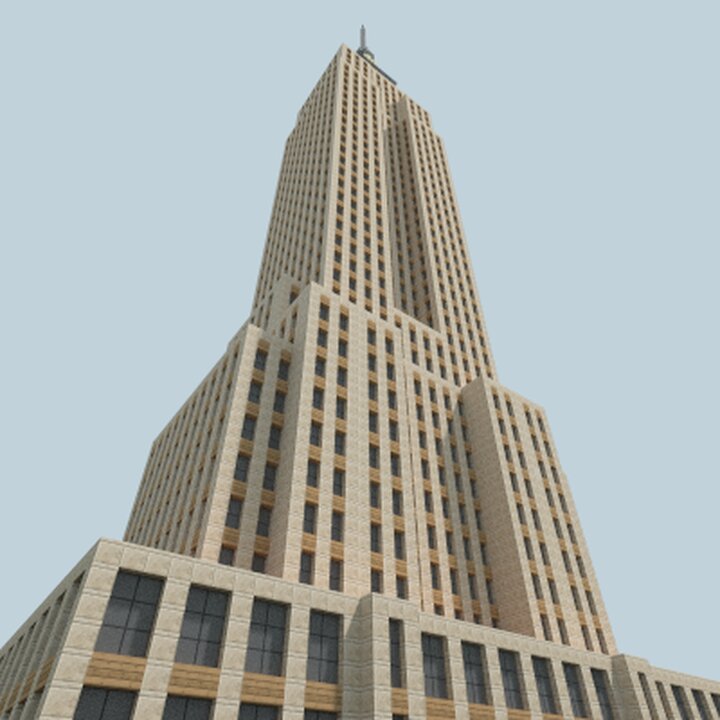 Empire State Building, Midtown Manhattan - New York USA | Minecraft ...