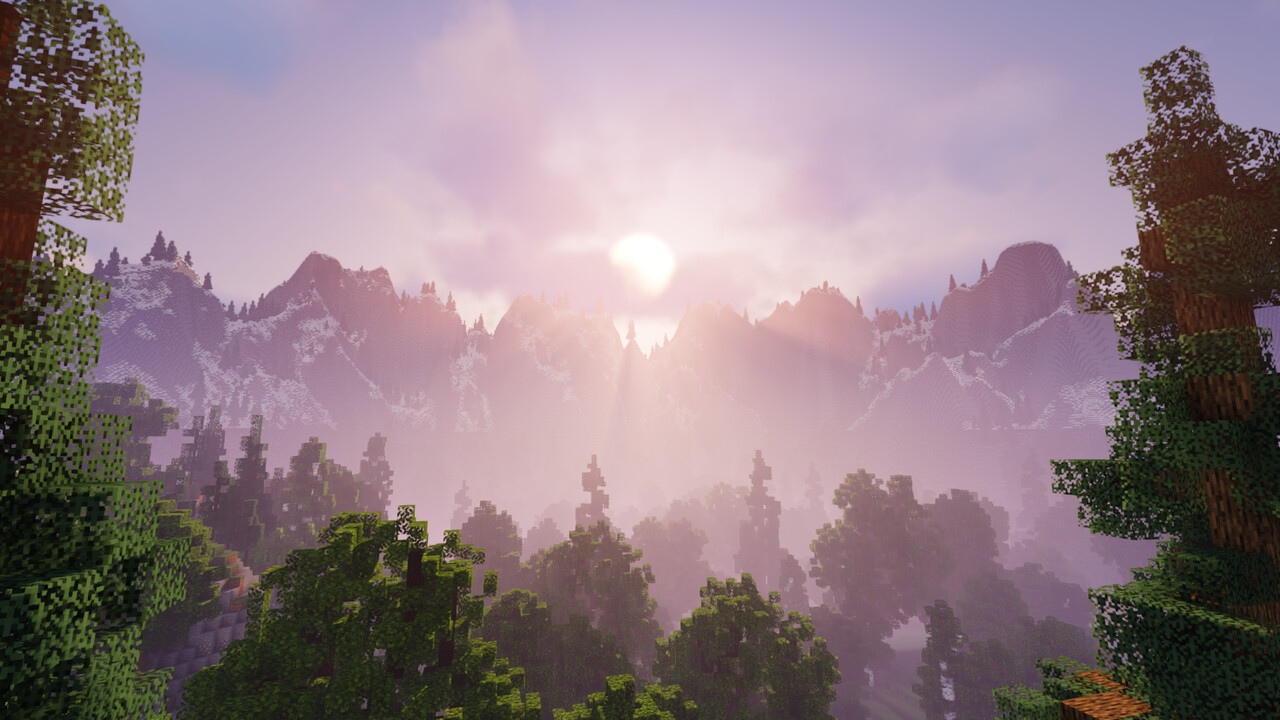 Enclosed Valley V3 Minecraft Map