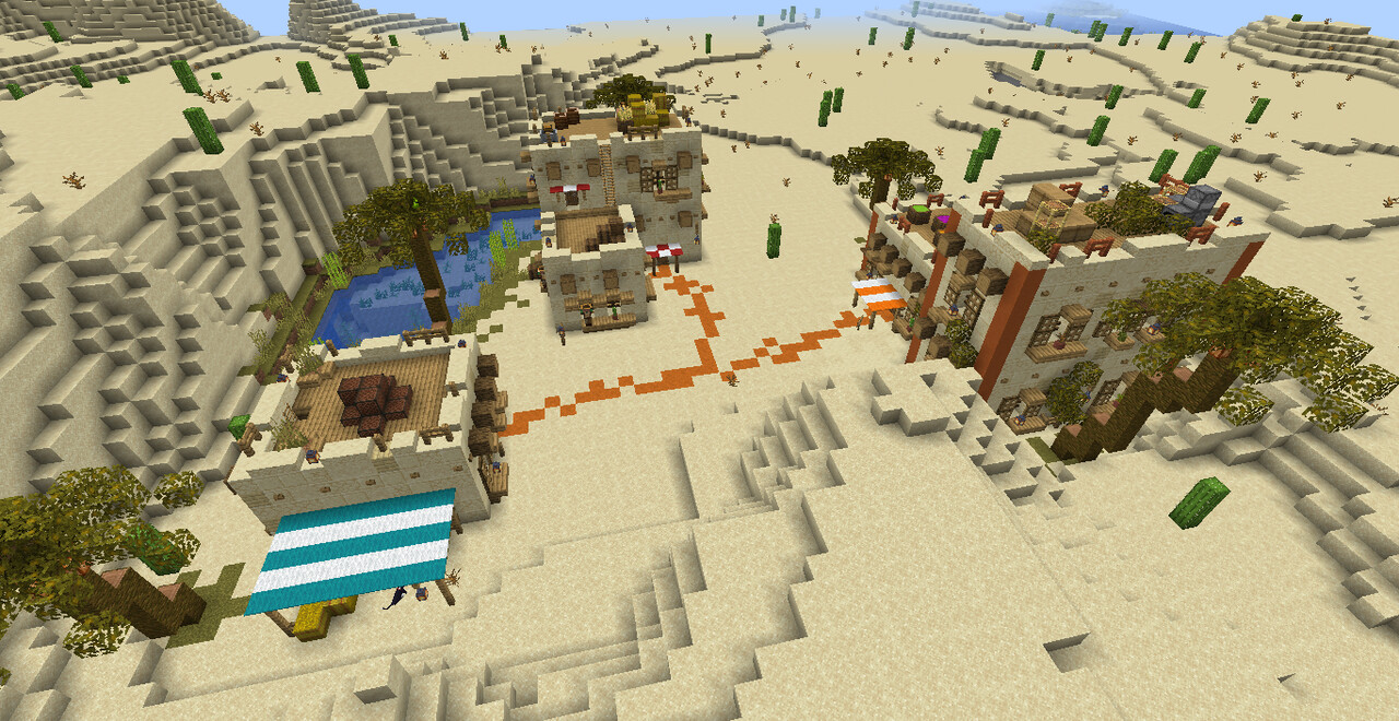 Desert Village by _Panda_mc Minecraft Map