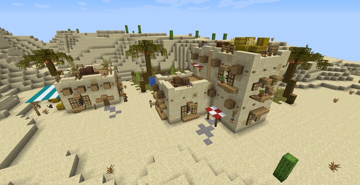 Desert Village by _Panda_mc Minecraft Map