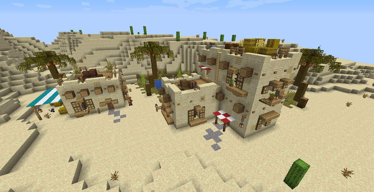 Desert Village by _Panda_mc Minecraft Map