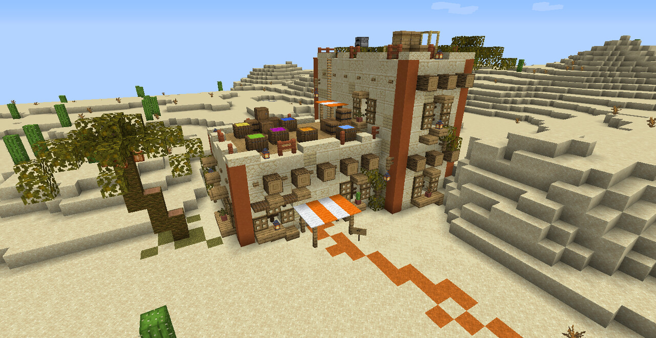 Desert Village by _Panda_mc Minecraft Map