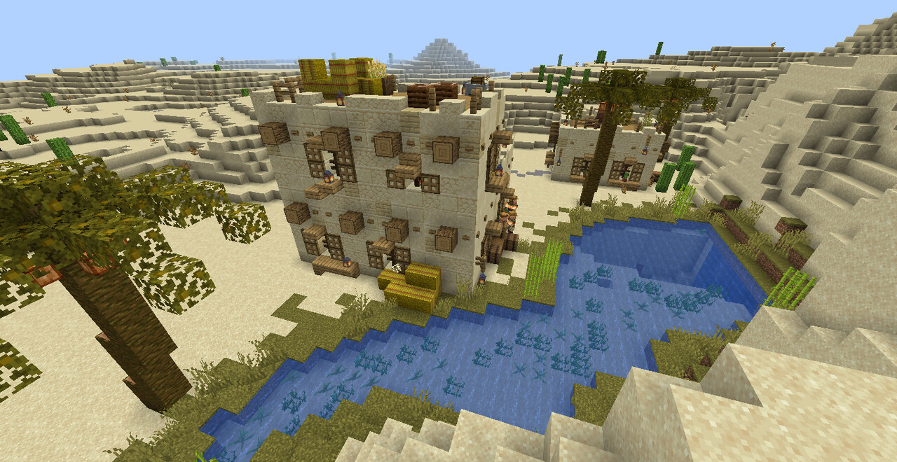 Desert Village by _Panda_mc Minecraft Map