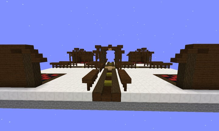 hub small in survival Minecraft Map