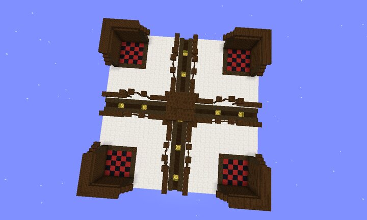 hub small in survival Minecraft Map