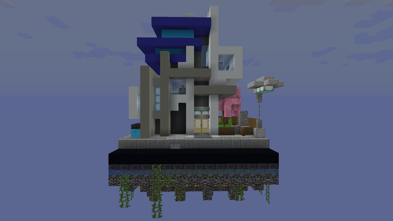 Abstract modern house Minecraft Map