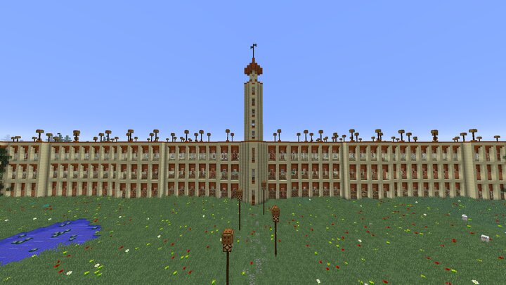 Phalanstery (phalanstère) Minecraft Map
